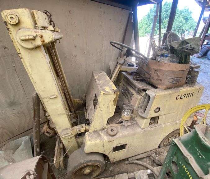 Clark Forklift, Yellow Finish - Metzger Property Services, LLC