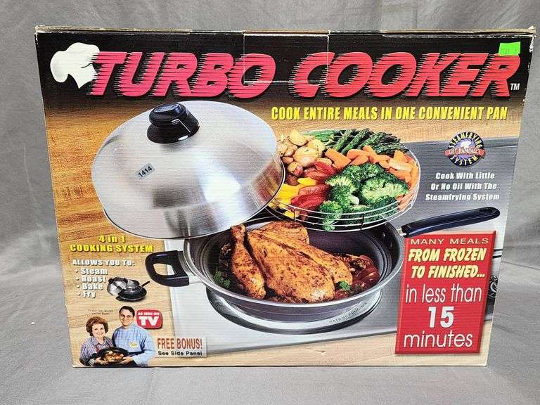 Turbo Cooker All-In-One Cooking System – Sealed - Metzger Property ...
