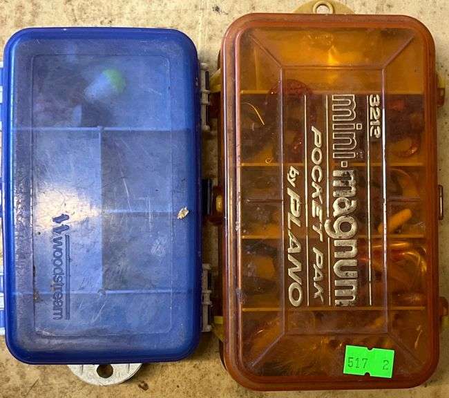 Plano Mini-Magnum Pocket Pak Fishing Tackle Boxes with Lures and ...