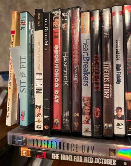 23 DVDs Including Action, Comedy, and Classics - Metzger Property ...