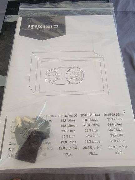 AmazonBasics Steel Security Safe with Digital Keypad - Metzger Property Services, LLC