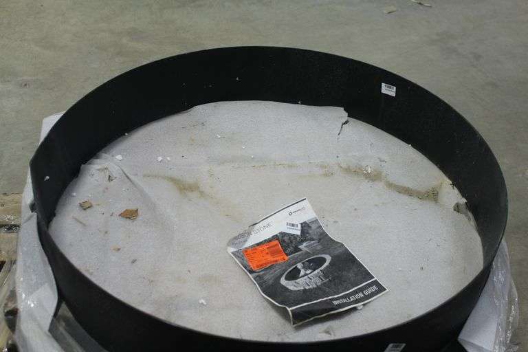 OLDCASTLE - Hudson Stone 40 in. Round Fire Pit Kit - Metzger Property ...