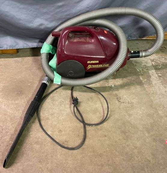 Eureka Powerline Mighty Mite II Model 3650 Canister Vacuum - Metzger ...