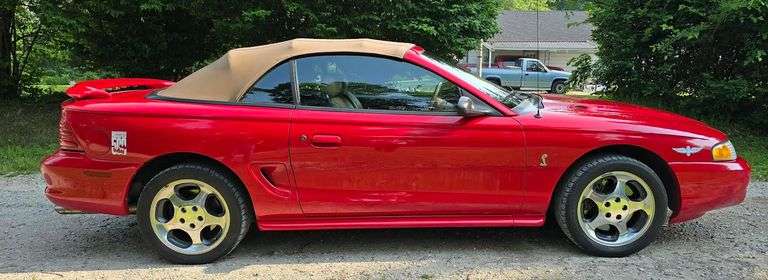 1994 Indianapolis Motor Speedway Ford Mustang Cobra Convertible, used ...