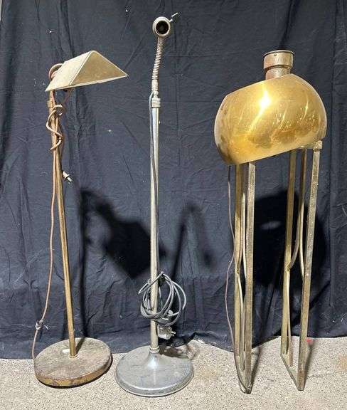 Three Mixed-Material Floor Lamp Bases with Unique Designs - Metzger ...