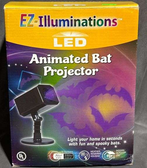EZ-Illuminations LED Animated Bat Projector - Metzger Property Services ...