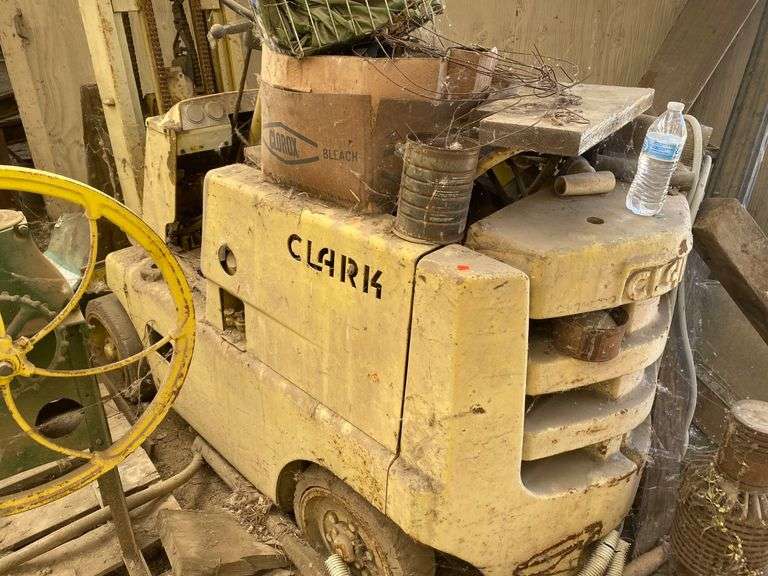 Clark Forklift, Yellow Finish - Metzger Property Services, LLC