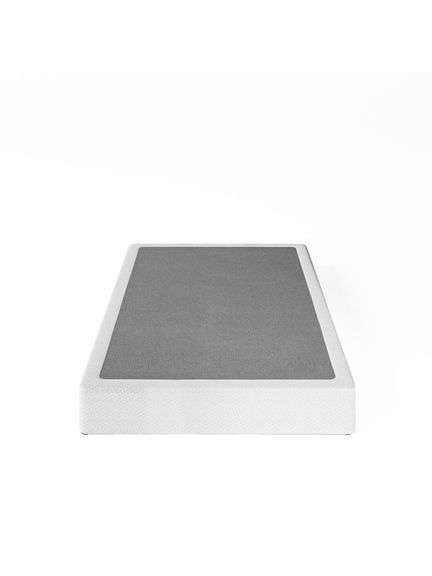 HOMZENE - 9 in. Twin Size Box Spring with Metal Structure, Mattress ...