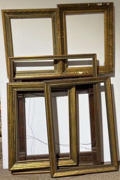 Gilded Frames with Carved Frame - Metzger Property Services, LLC