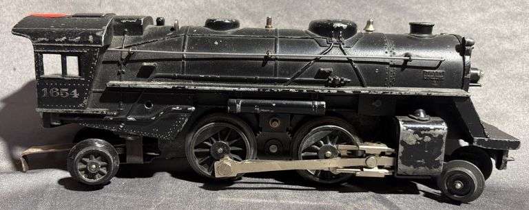 Metal Locomotive Model No. 1654 with Black Finish - Metzger Property ...