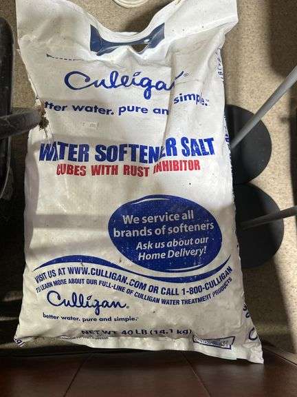 Culligan Water Softener Salt with Rust Inhibitor, 40 lb Bags (Set of 3 ...