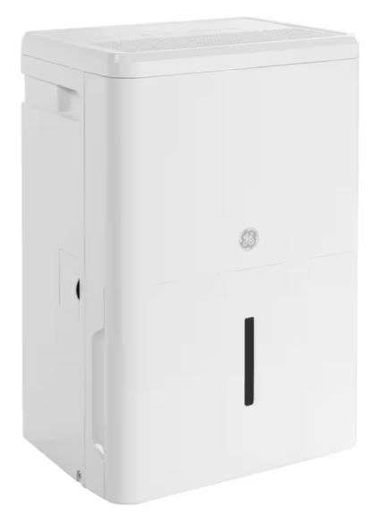 GE 25-Pints for Damp Rooms Up to 1500 sq. ft. Residential Dehumidifier ...
