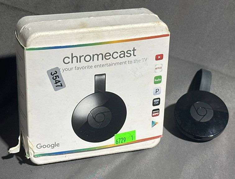 Google Chromecast NC2-6A5 Model HDMI Streaming Device with Box ...