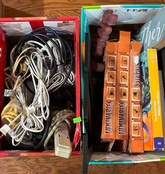Extension Cords, Seasonal Paper Lanterns, Decorative Signs, and Other ...
