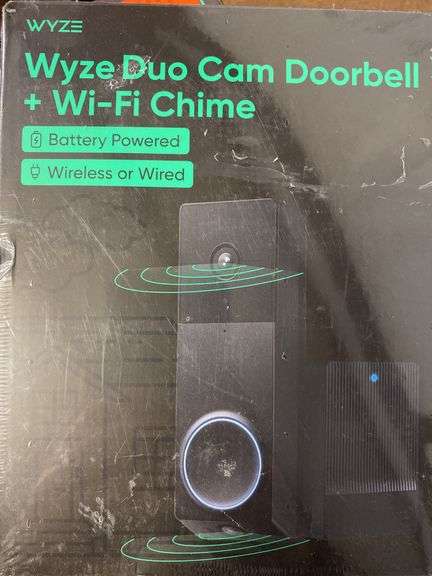 Wyze Wireless Duo Cam Video Doorbell, Battery Powered, 2K Full HD Video ...