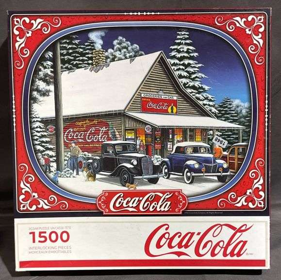 Springbok 1500-Piece Holiday Tidings Coca-Cola Puzzle (Sealed ...