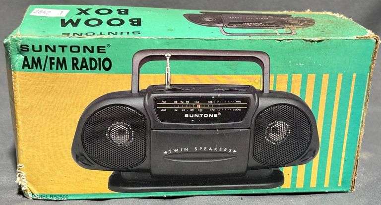 Suntone AM/FM Portable Radio with Dynamic Dual Speakers - Metzger ...
