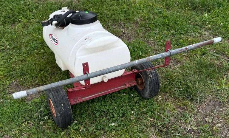 Fimco Tow-Behind Spot Sprayer with Tank and Pump - PICK UP AT ALTERNATE ...