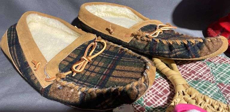 Hanes Suede Moccasins, Handcrafted Boxes, and Accessories - Metzger ...