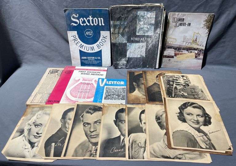 Ephemera Collection Including Photographs, Manuals, and Booklets, 1952 ...