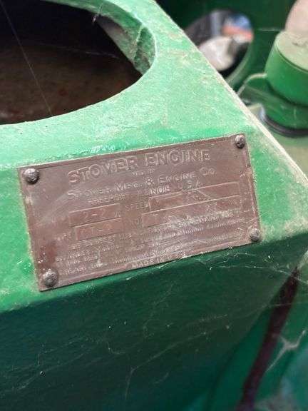 Stover Engine Type CT-2 Manufactured by Stover Mfg. & Engine Co ...
