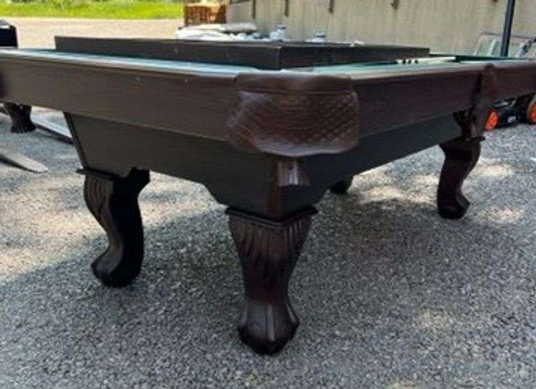 Barrington Billiards pool table set with wall rack and dart board 90 ...