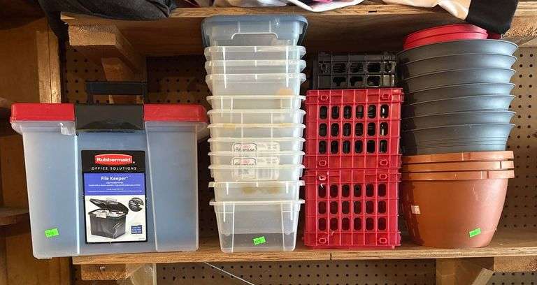 Plastic Storage Items, File Keeper, and Plant Containers - Metzger ...