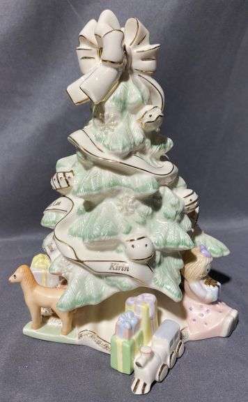 Lenox Holiday Traditions Christmas Tree Figurine, 8″H - Metzger ...