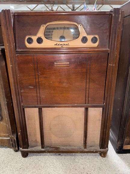 Admiral Console Radio and Phonograph Cabinet 24″ x 35″ x 15″ - Metzger ...