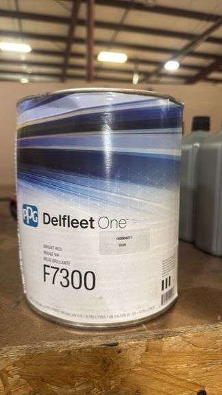PPG defleet one F7300 bright red paint 1 gallon - Metzger Property ...