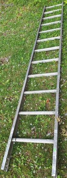 Aluminum Ladder with Rigid Frame and Rung Design 12′ - Metzger Property ...