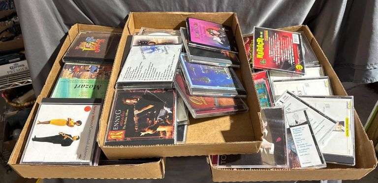 Music Compact Discs Including Mozart - Metzger Property Services, LLC