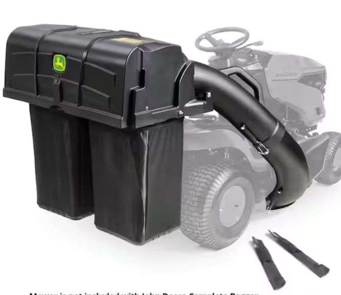 John Deere 42 in. Twin Bagger for 100 Series Tractors - Metzger ...