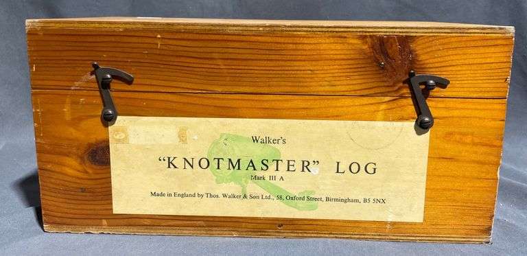 Walker’s Knotmaster Log with Instruments - Metzger Property Services, LLC