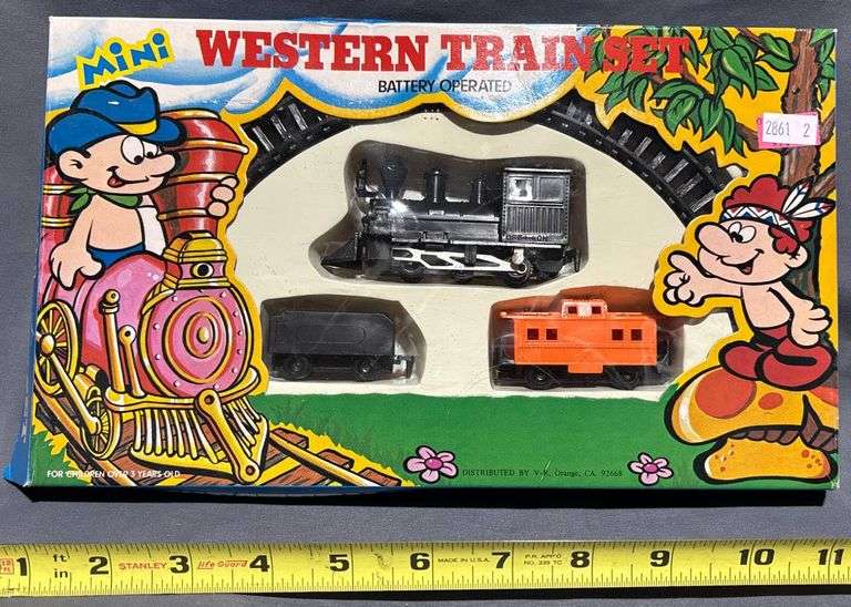 Mini Western Train Set and Mosaic Craft Kit - Metzger Property Services ...