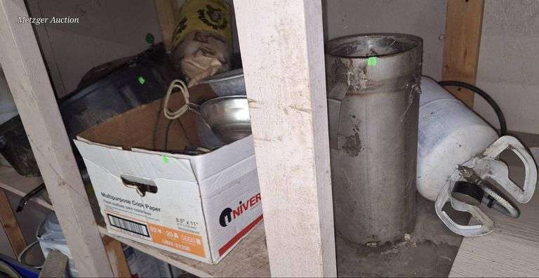 Charcoal Chimney, Propane Tank, Light Fixtures, and Tools - Metzger ...