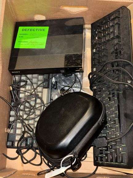 Electronic Components, Including Keyboards, Sony Blu-ray/DVD Player ...