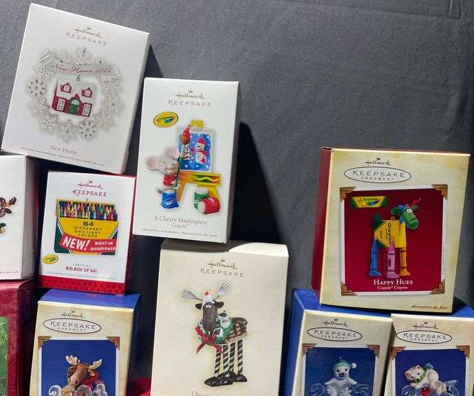 Hallmark Keepsake Ornaments in Original Boxes - Metzger Property ...