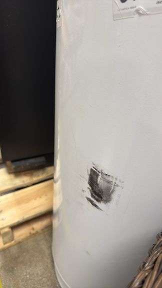 LP gas tank 68lb has scuffs - Metzger Property Services, LLC