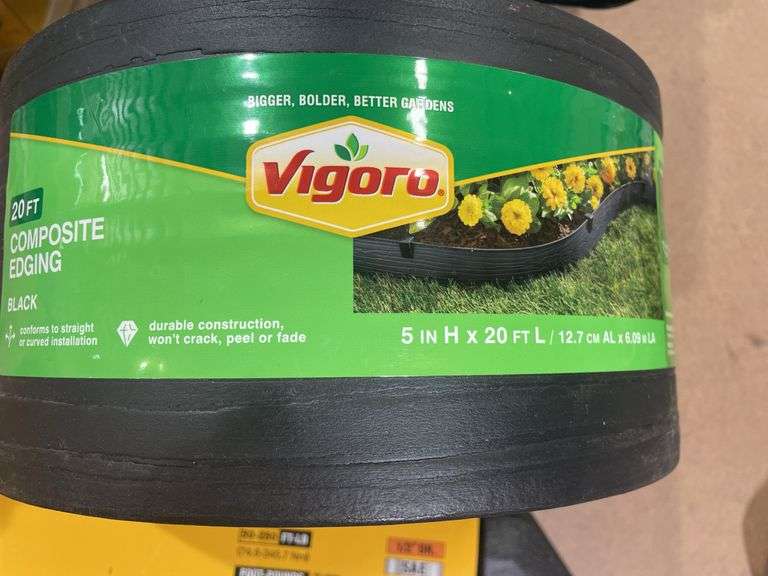 Vigoro 20ft Composite Edging Black - Metzger Property Services, LLC