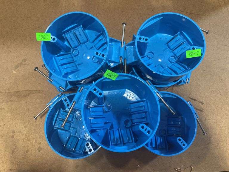 7- Carlon 1-Gang 20 cu. in. New Work Electrical Ceiling Box with ...