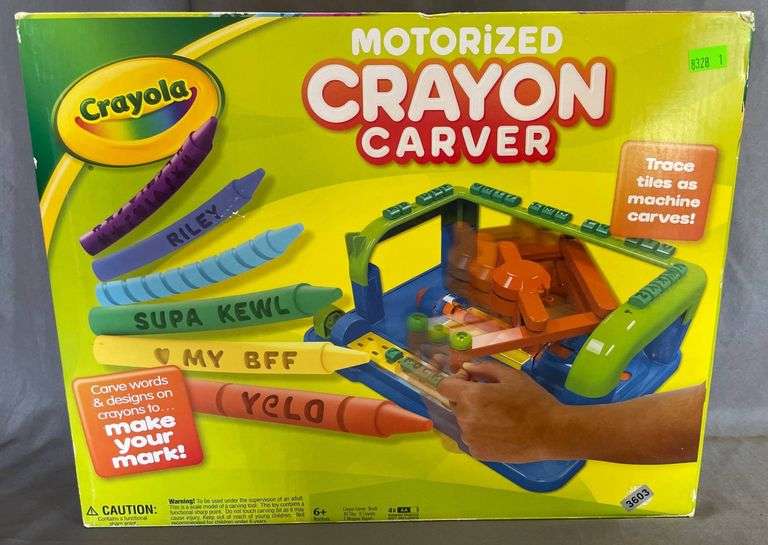 Crayola Motorized Crayon Carver Toy Kit - Metzger Property Services, LLC