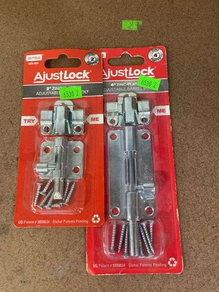 2-Adjust lock 2” & 4” Zinc Plated Adjustable Barrel shoot with ...
