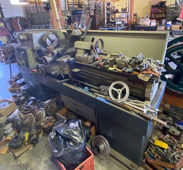 Clausing 1500 Series Metal Lathe - Metzger Property Services, LLC