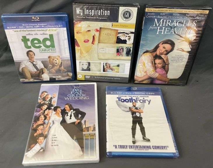 DVD and Blu-ray Movie Collection With Cases - Metzger Property Services ...