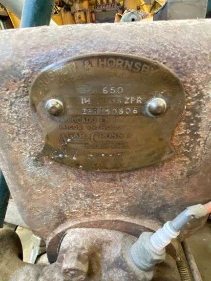 Ruston & Hornsby Type 1ZPR Stationary Engine - Metzger Property ...