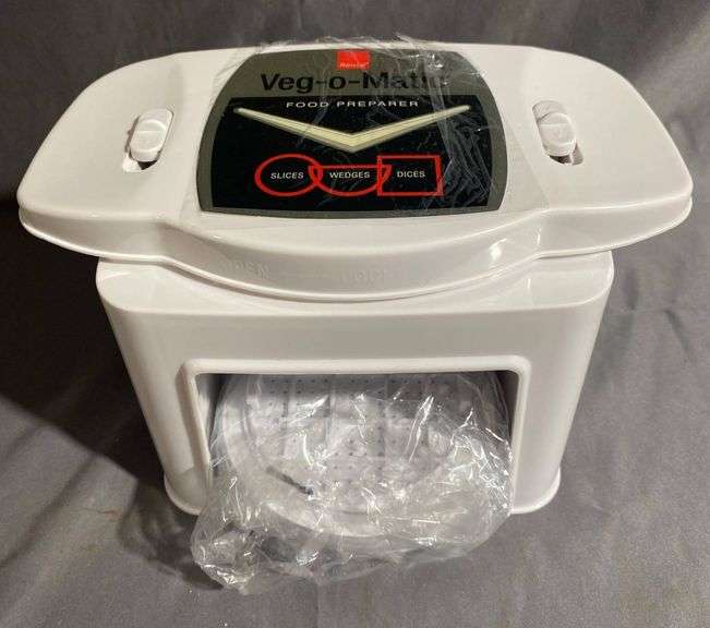 Veg-O-Matic Food Preparer with Blades - Metzger Property Services, LLC