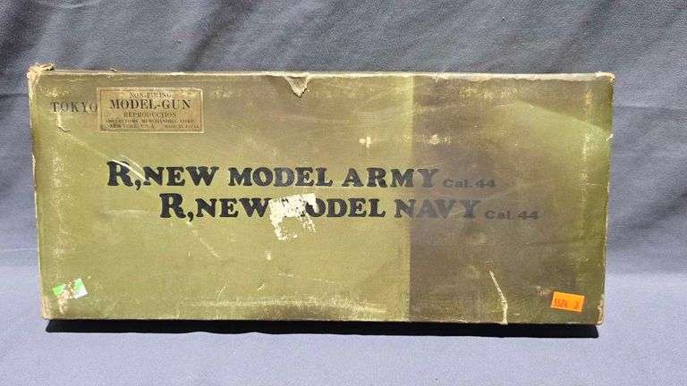 Non-Firing Model Gun Reproduction New Model Army .44 Cal & 2 Brass ...