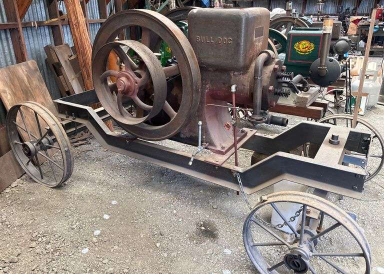 Baker and Hamilton ‘Bull Dog’ Stationary Engine by Bates and Edmonds ...