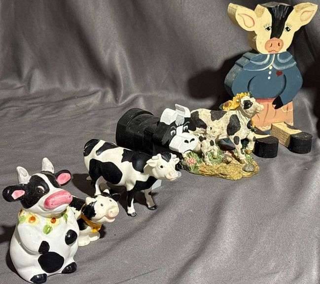 Cow Figurines and Dispensers - Metzger Property Services, LLC